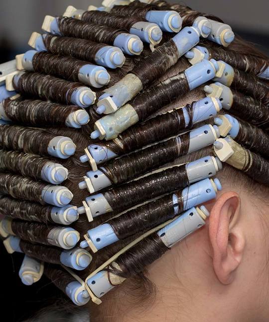 Pre-perm test curl video tutorial