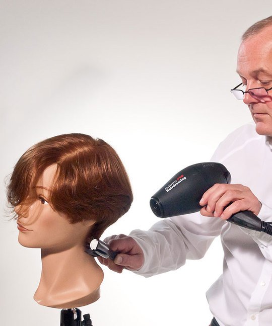 How to finger dry hair video tutorial