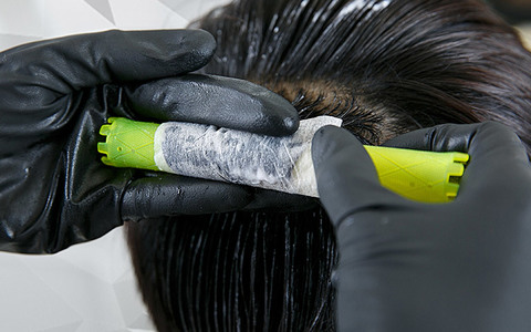 Pre-perm test curl video tutorial